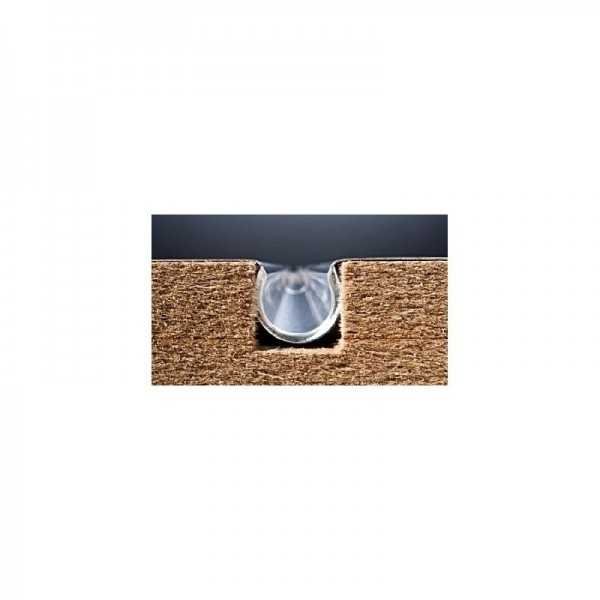 Wood fiber board d16 for pipe with 15 cm spacing, 1200×600×24 mm with ...