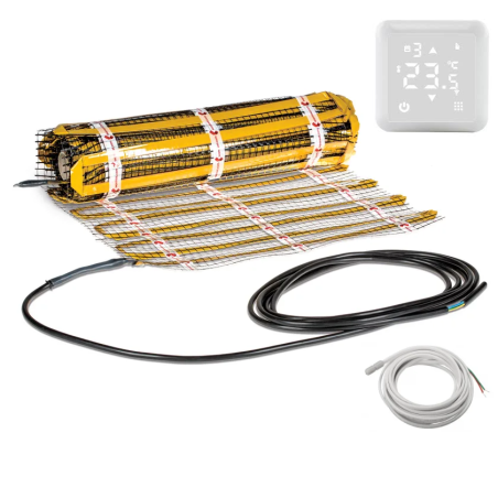 GOLD-150+GC-517 Warmset infrared heating mat kit with GC-517 WIFI ...